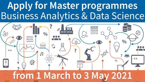 Application for Master programmes Business Analytics & Data Science 2021